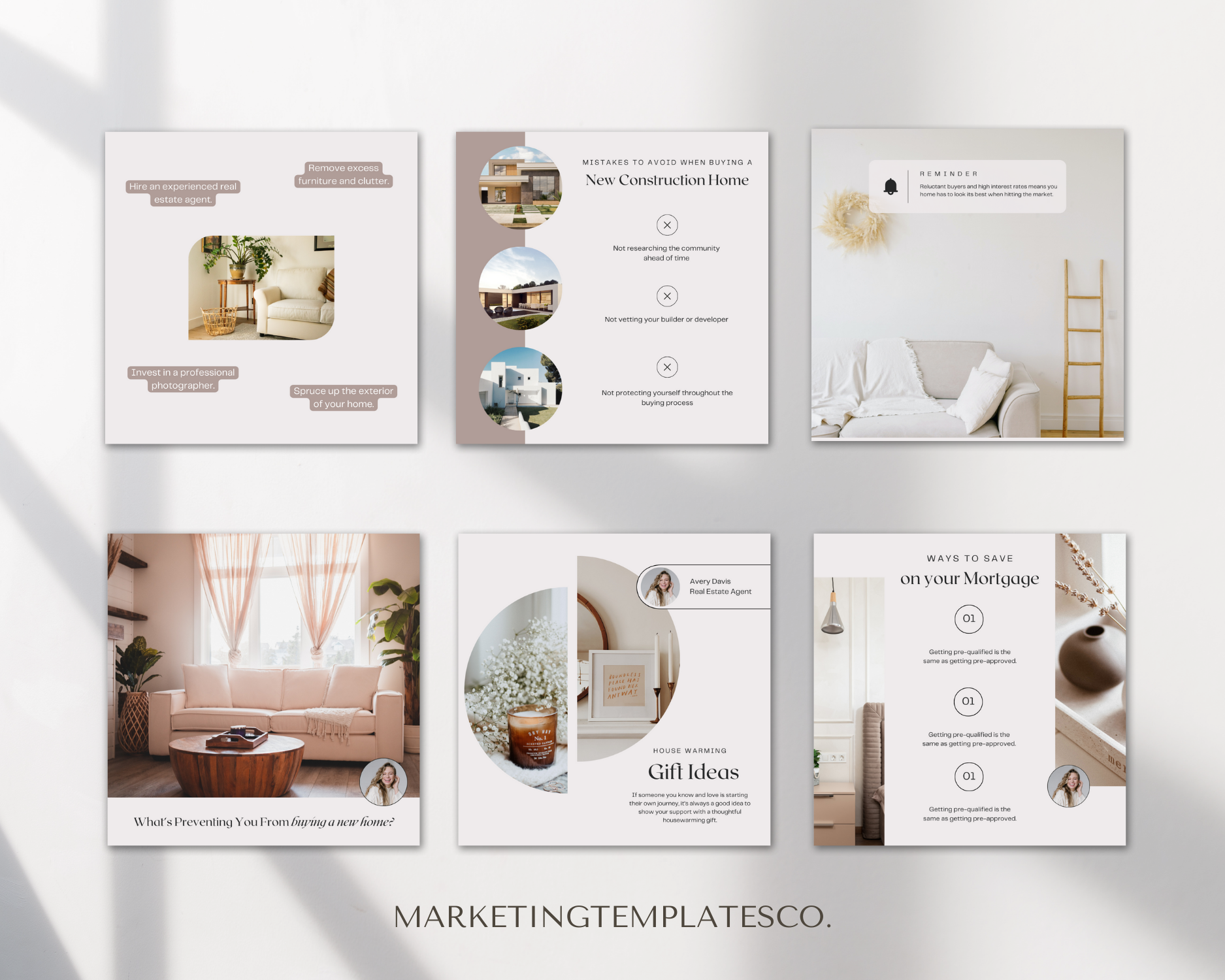Aesthetic September Post Bundle with Captions - Real Estate Templates Co