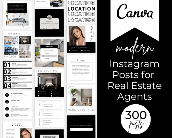Real Estate Agent Social Media Posts - Real Estate Templates Co