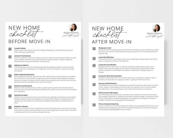 Real Estate Closing Packet | The Modern Realtor - Real Estate Templates Co
