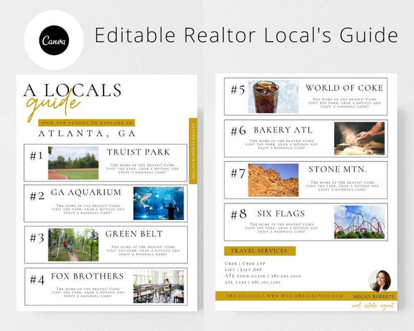 Real Estate Local's Guide Flyer - Real Estate Templates Co