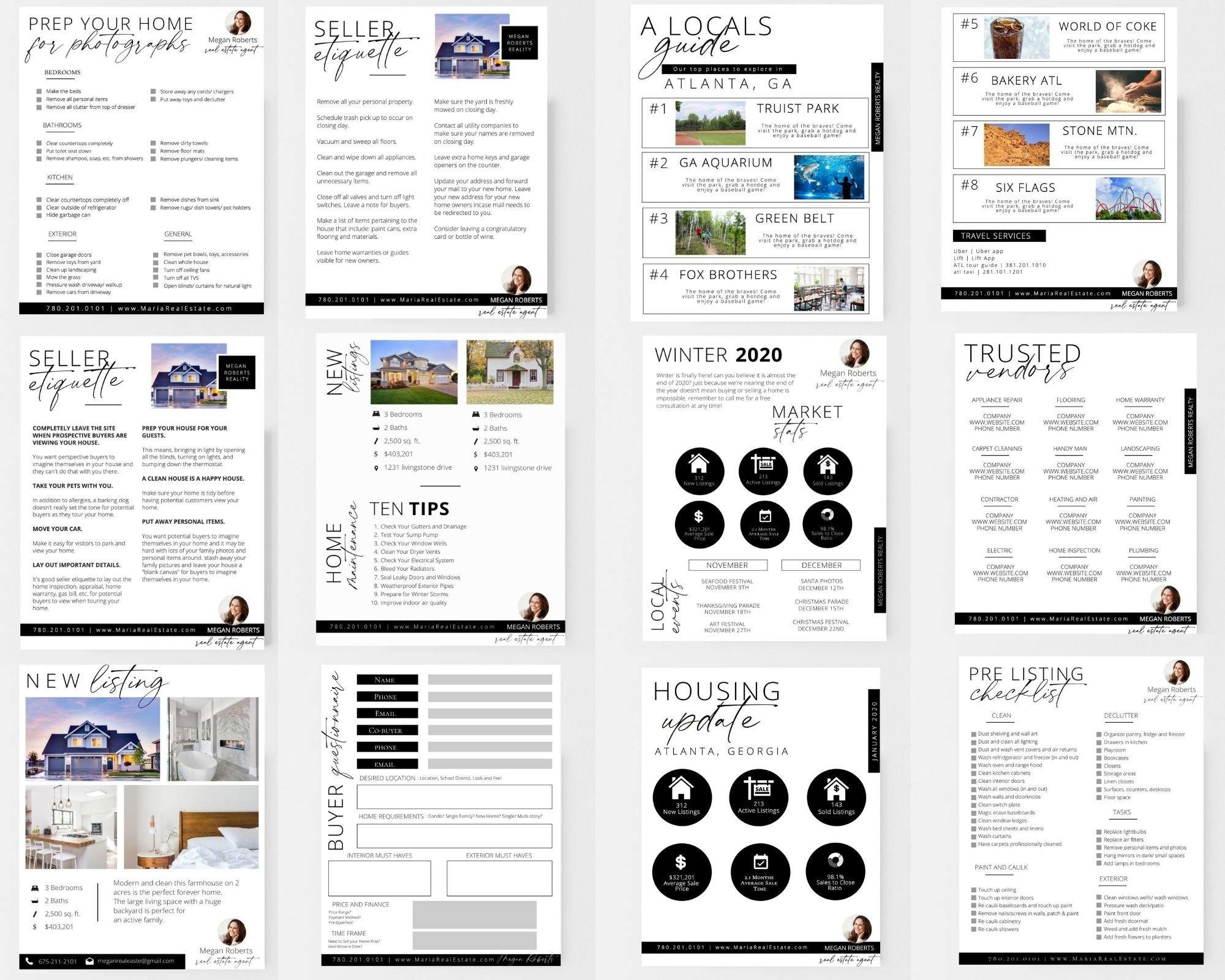 Editable Real Estate Templates - Real Estate Templates Co